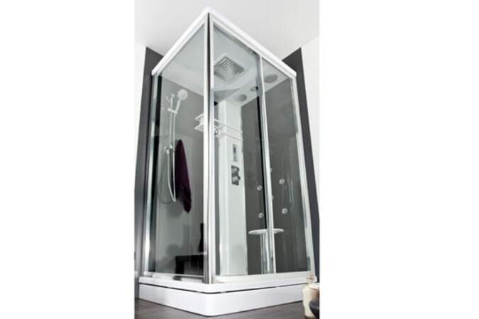 Cabine de douche grand luxe : la douche 100 % plaisir - Côté Maison