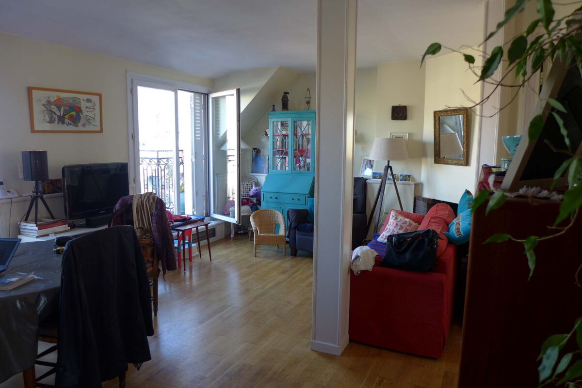 À Paris, ce trois-pièces reconfiguré est plus facile à vivre ! - Côté ...